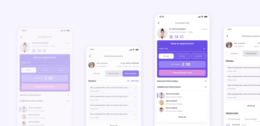 How to Build An Online Therapy and Counselling App For The UK Market ...
