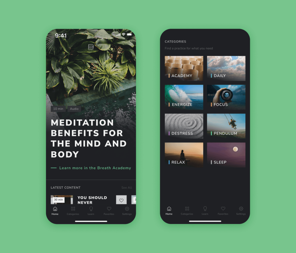 Meditation App Design: Tips, Best Practices and Cases - Purrweb