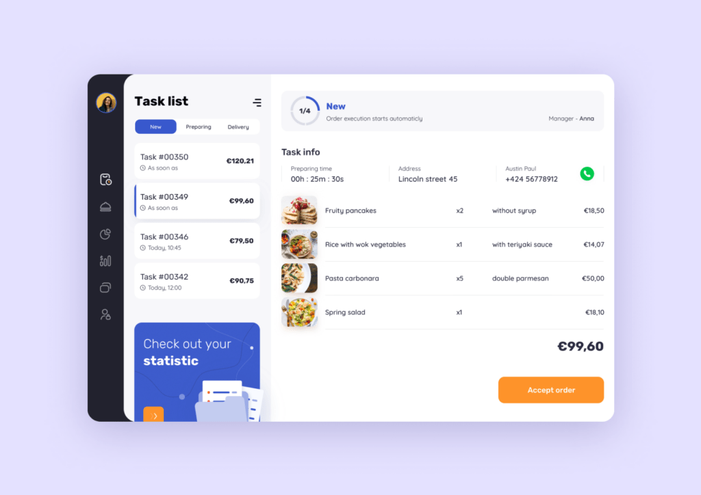 The Complete Guide to Food Delivery App Development - Purrweb