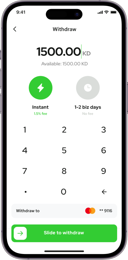Mobile banking app development for a Kuwaiti startup