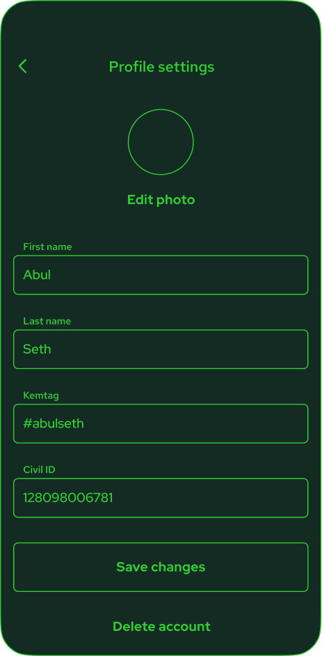 Разработка мобильного банковского приложения для стартапа из Кувейта
